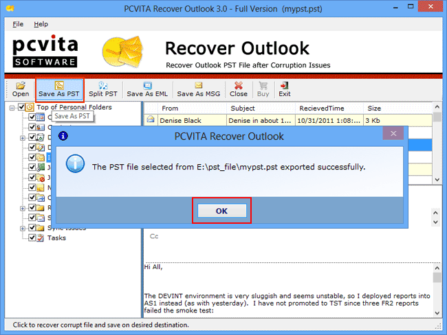 Outlook Recovery Software to Repair and Open Corrupted PST File Outlook Recovery Software to Repair and Open Corrupted PST File